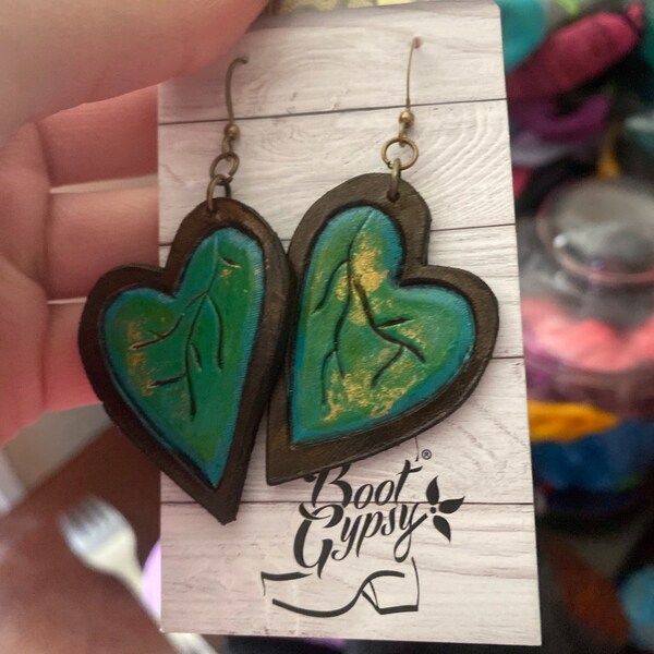 Bleached Heart Flannel Shirt for Valentine's Day | Upcycled Flannel ...