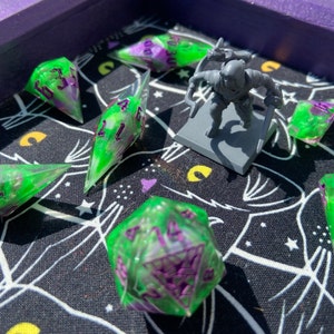The Forbidden Fey Dice Set / Sharp Edge Dice / Dice for Dungeons and ...