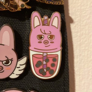 Stray Kids SKZOO BOBA Enamel Pin Kpop Merch Bag Accessories Skz Gift ...