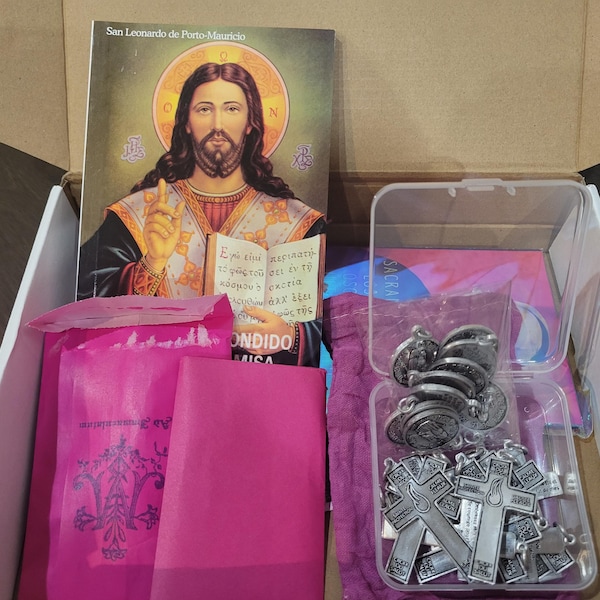 Cross of Pardon & Medal Our Mother of Good Guard - Marie Julie Jahenny ...