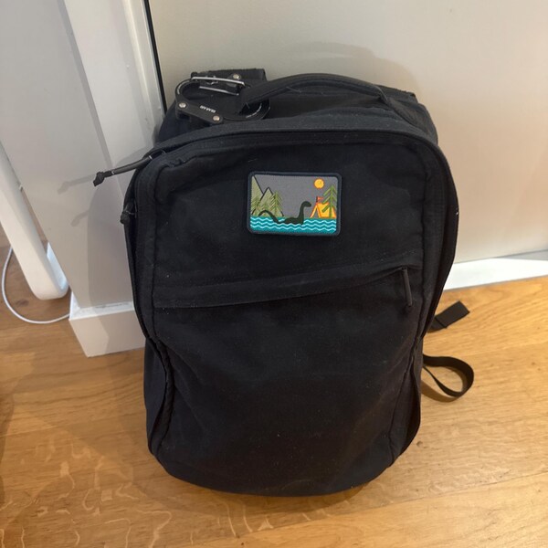 Water Mountain Forest, SAFE HUNTER Patch, Velcro Patch, Jackalope Forest, Hunter Patch ...