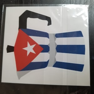 Dominican Flag Greca Sticker | Dominican Flag Cafetera Decal ...