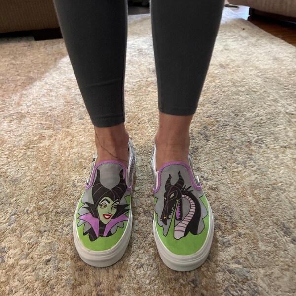 Super Mario Custom Vans - Etsy