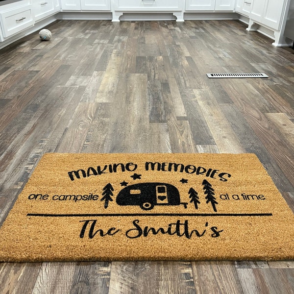Door Mat- Doormat-personalized Doormat-welcome Mat-natural Coir Mat ...
