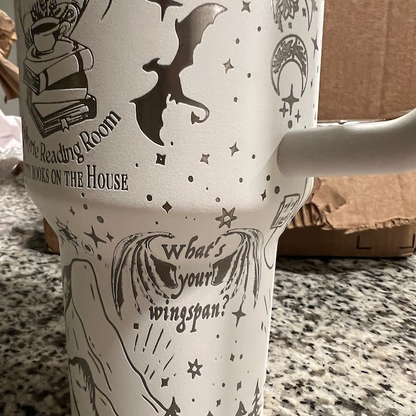 Acotar Engraved 40 Oz Stanley Tumbler, Birthday Gift for Wife, Velaris ...