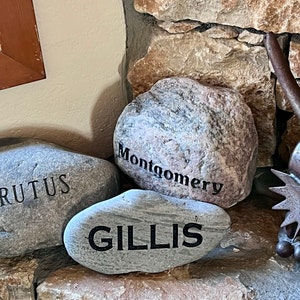 Bluestone Rock, 6 X 12 Paver Custom Engraved Memorial Sign, Custom ...