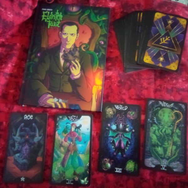 Cthulhu Mythos Poker Double Set (green Edition, Black Edition & Dealer ...