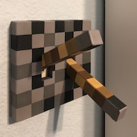 Lever Light Switch Minecraft Style for Boys or Girls Bedroom - Etsy ...
