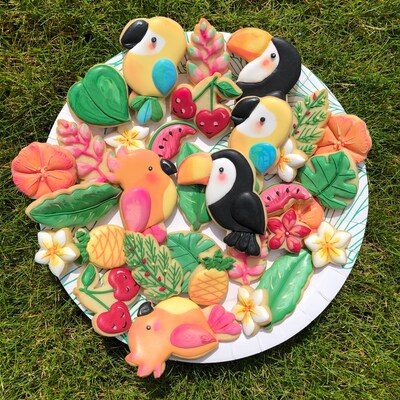 Tropical Birds Cookie Cutter Set - Etsy