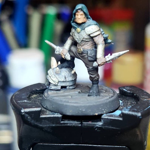 Flag Bearer, Bannerman, Fighter, Cloak, Spiked Plate, Chain Mail, Spear ...