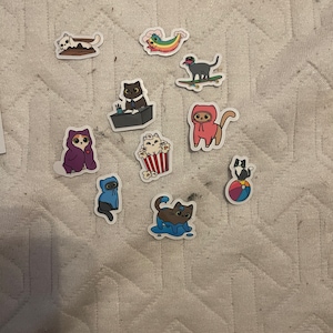 Van Gogh Painting Pins Set of 5 Plastic Backed Button Pins - Etsy