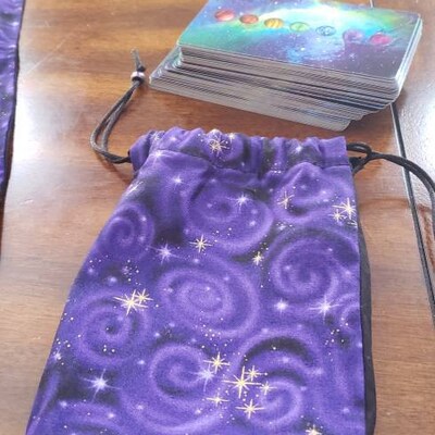 Velvet Tarot Cloth Altar Cloth Fully Lined 100% Dupioni Silk Lining ...