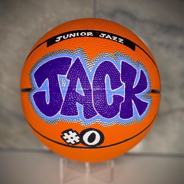 Handpainted Personalized Mini-basketball- ORIGINAL - Etsy