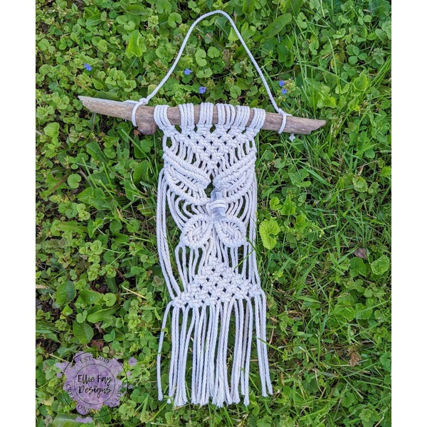Tutorial PDF Pattern Instant Download DIY Macrame Wall Hanging ...