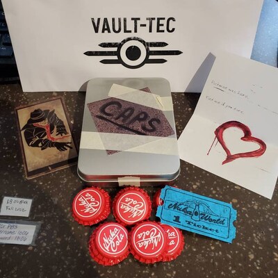 Un-official Handmade Fallout Cap Stash With or Without Caps - Etsy