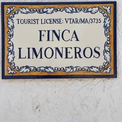 Old Spanish House Number , Signs for Home, Personalized Tile, Ceramic ...