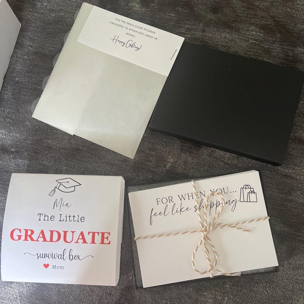Graduate Gift Card Book, High School or College Graduation Gift ...