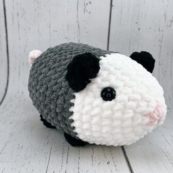 No-sew Crochet Pattern: Chonky Rat Amigurumi | Instant Download DIY ...