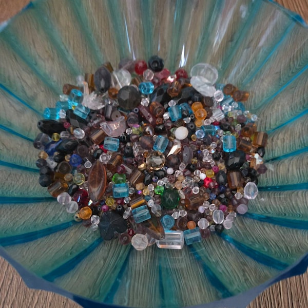 500-1000 Pcs Assorted Crystal Mix. 2mm-12mm Jesse James Glass Crystal ...