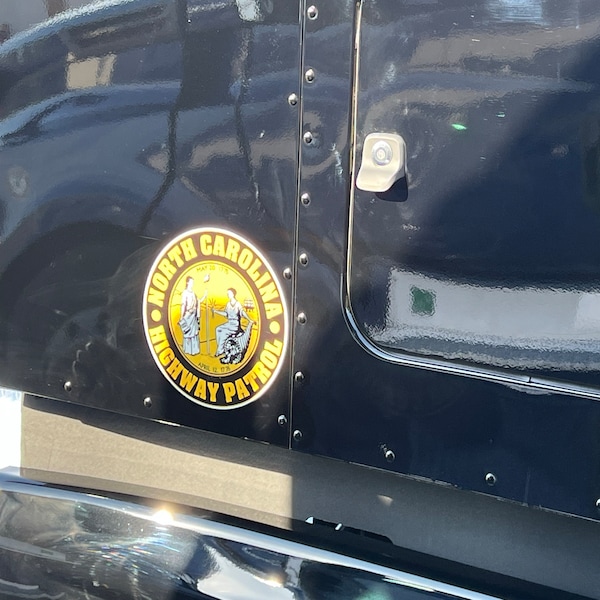 North Carolina Highway Patrol Police Reflective or Matte Vinyl Decal ...