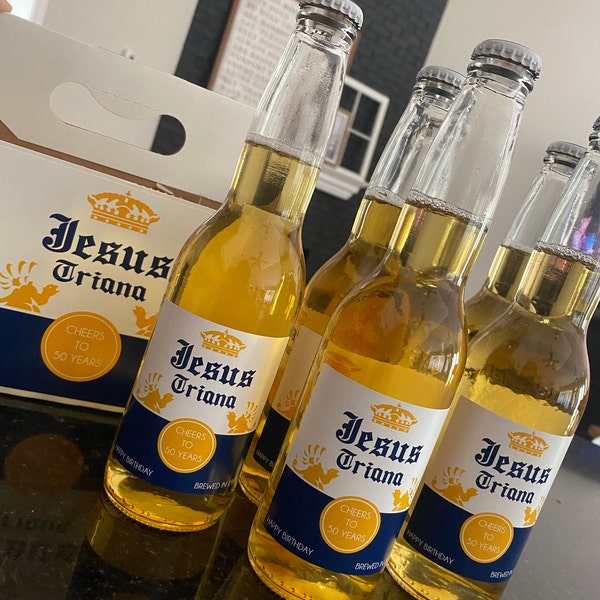 Custom Corona Beer Labels - Printed and Shipped Waterproof Vinyl Labels ...