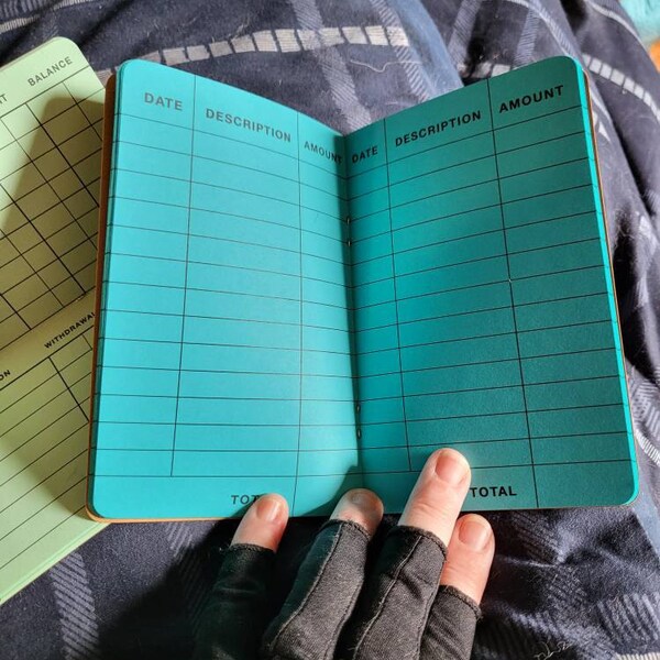 EXPENSE TRACKER Traveler's Notebook Insert - Choose From 23 Colors - 8 ...