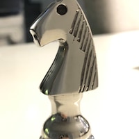 1849 Jaques Cook Type Luxury Wood Chess Pieces 4.4 King Antiqued ...