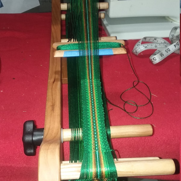 Loom-the Harp - Large Inkle Weaving Loom Made of Durable Hardwood Makes ...