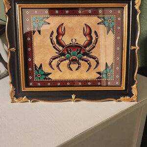 American Traditional Cowboy Tattoo Flash Art Print - Etsy