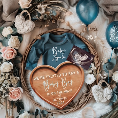 Halloween Digital Pregnancy Announcement, Witchy Social Media Birth ...