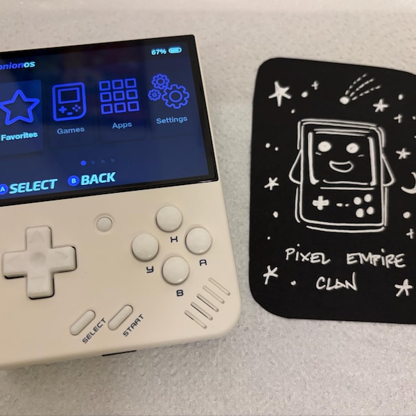 Miyoo Mini and Miyoo Mini Plus - WHITE Hand Made Casted Buttons - Etsy