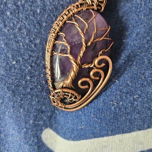 Red Flash Labradorite Gemstone Pendant Copper Wire Wrapped Pendant ...