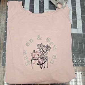 Little Girl Playing Dress up Machine Embroidery Design Girl - Etsy