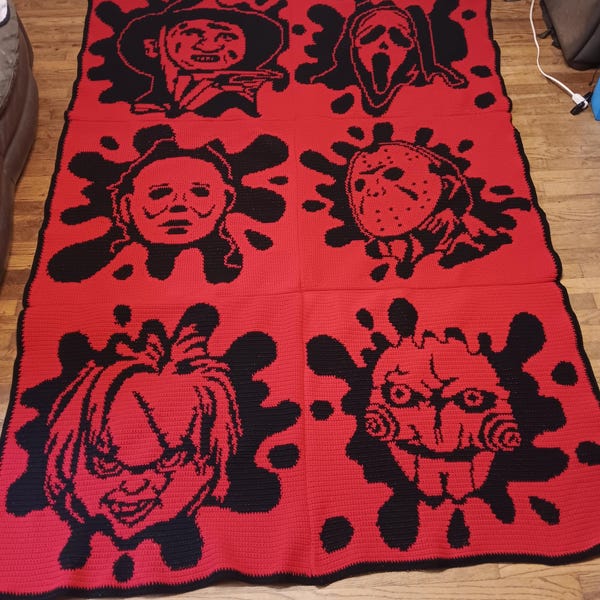 Santa Sleigh Crochet Graphghan Pattern - Etsy