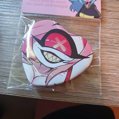 TADC Heart Shaped Button Pins - Etsy