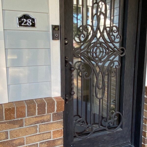 Chrome Bridge House Numbers - Etsy