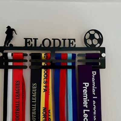 Personalised Acrylic Football Bedroom Decor Sign Plaque Various Sizes ...