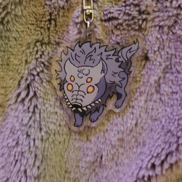 Fear & Hunger Charms - Single-sided Clear Acrylic - Etsy