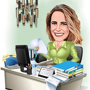 Personalized Cowboy Caricature Art Gift for Him, Custom Western ...