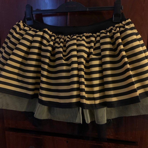 Bumble Bee Tutu Skirt Fancy Dress Party Book Week Child Adult Wasp ...