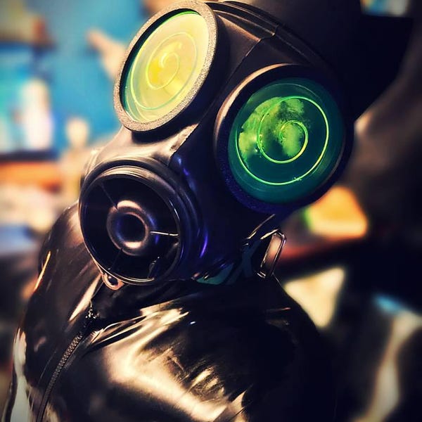 Solid Color 3D Printed Colored Accent Pieces for S10 Gas Masks ...
