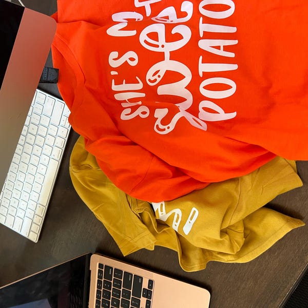 She is My Sweet Potato Shirt, I Yam Shirt, Couples Thanksgiving Shirts ...