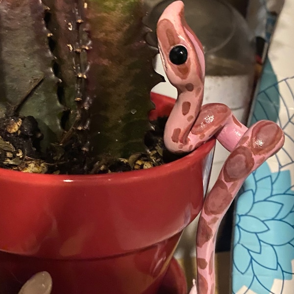 Set of 3 Snakes, Bookcase Snake, Planter Snake, Table Top Snake 3 ...