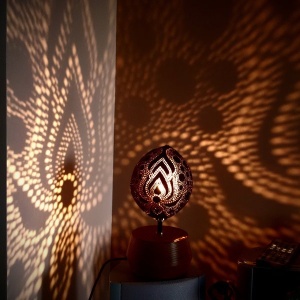 Cocolight 13, Decorative Lighting, Floor Lamp, Coconut Lamp, Handmade ...