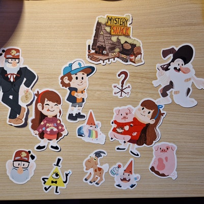 Gravity Falls Stickers Pack - Etsy