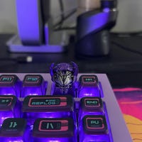 Terminator T-800 Skull Backlit Keycap, MX RGB Cherry Switch Mechanical ...