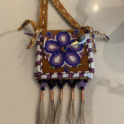 First Nations Blueberry Medallion and Earrings - Etsy