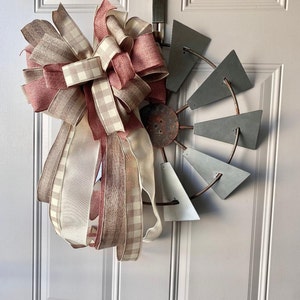 30 Rustic Half Windmill-Vintage Inspired Rusty Metal | Etsy