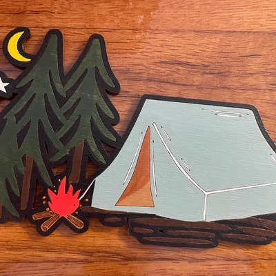 Round Wood Quilt Block Kit Unfinished DIY Home Décor Paint Painting ...