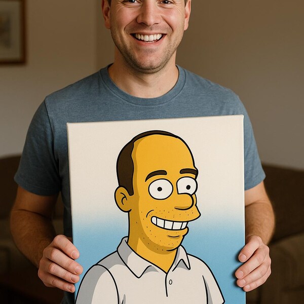 Personalized Simpsons Family Portrait, Custom Digital Art - Etsy